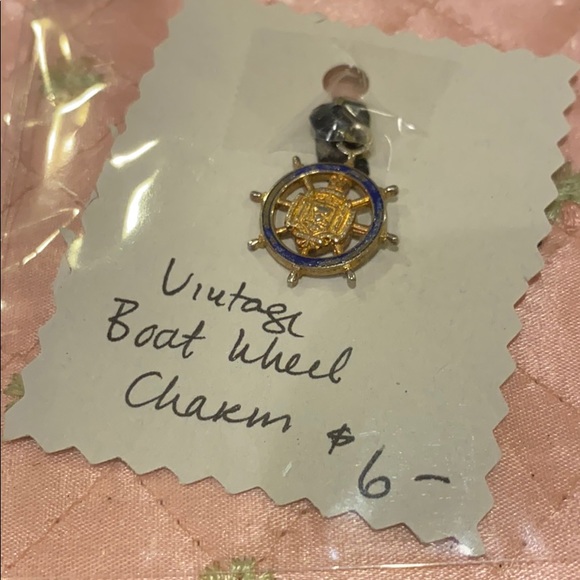 Jewelry | Vintage Boat Wheel Charm | Poshmark
